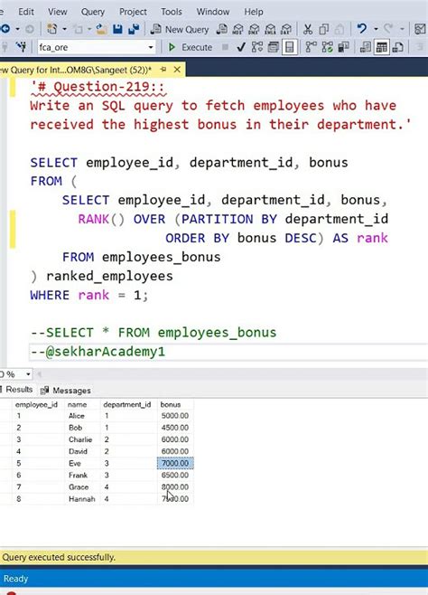 Sql Interview Question 219 Sql Mysql Oracle Interview Shorts