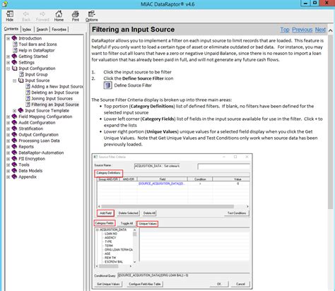 Introducing Context Sensitive Help In DataRaptor MIAC Analytics