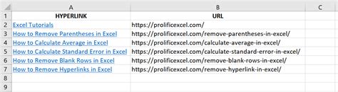 How To Extract Url From Hyperlinks In Excel How To Extract Url From Hyperlinks In Excel