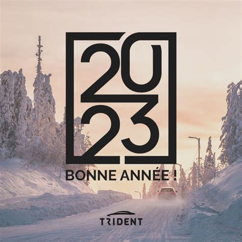 Bonne AnnÉe 2023 Trident