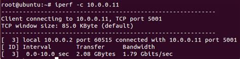 在mininet中iperf测试TCPUDP及ipv 带宽并输出图