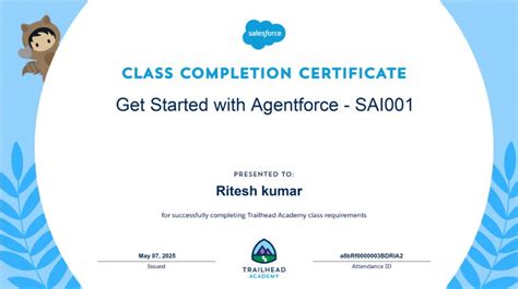 Salesforce Agentforce Trailheadacademy Ai Promptbuilder… Ritesh Kumar