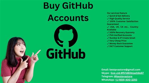 buy verified github accounts new old github 2024