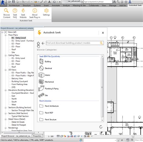 Revit Programının İçerisine Autodesk Seek Eklentisi Yükleme Autodesk