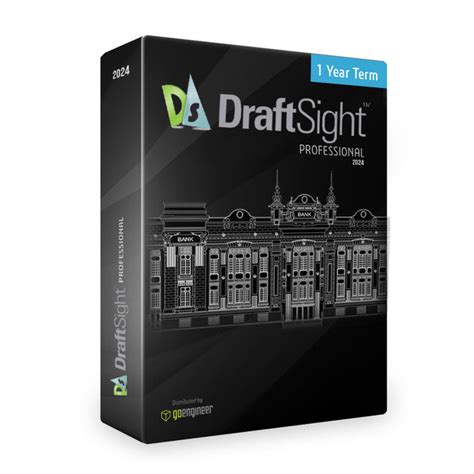 Draftsight Professional 2d Drafting Software 1 Year Subscription Goengineer Store