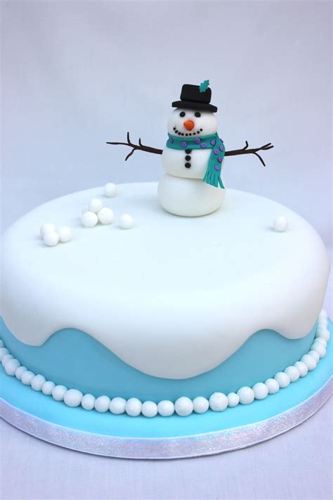 Snowman Christmas Cake Decorations At Jenenge Blog