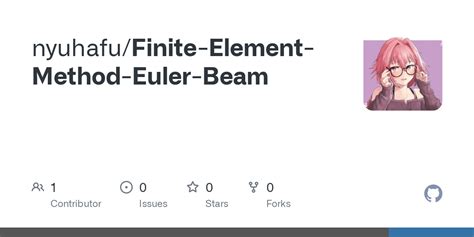 GitHub Nyuhafu Finite Element Method Euler Beam
