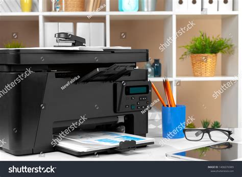 Printer Copier Scanner Office Workplace Stock Photo 1406076989 Shutterstock