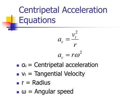 Tangential Velocity Formula