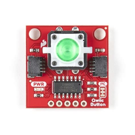 Sparkfun Qwiic Button Green Led Bob 16842 Sparkfun製｜電子部品・半導体通販のマルツ