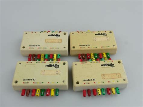 Märklin H0 6083 Attachments 4x decoder K83 Digital Catawiki