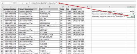 Excel Countif Count Number Of Cells With Specific Data Officetuto