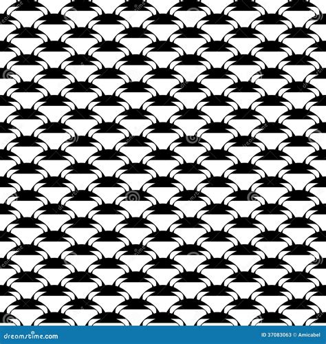 Design Seamless Uncolored Geometric Pattern Trellis Background Stock