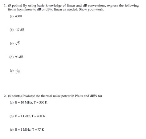 Solved 1 5 Points By Using Basic Knowledge Of Linear And Chegg Com