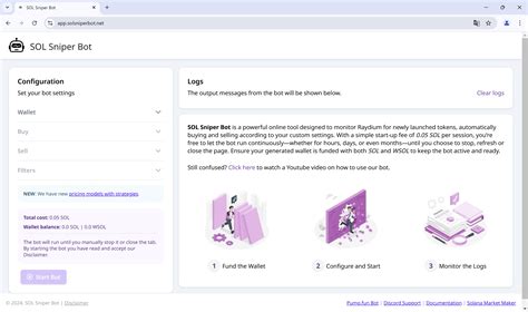 Documentation SOL Sniper Bot Documentation SOL Sniper Bot