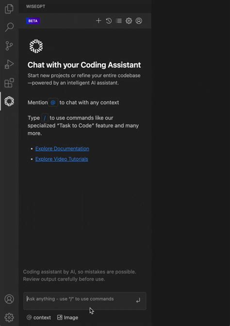 Using Symbol Coding Assistant By DhiWise