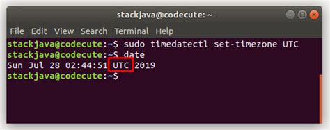 Ubuntu Change Timezone BST EST GMT EDT To UTC STACKJAVA