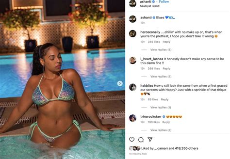 I Cant Tell If Thats Ashanti Or Not Fans Confused After Ashanti