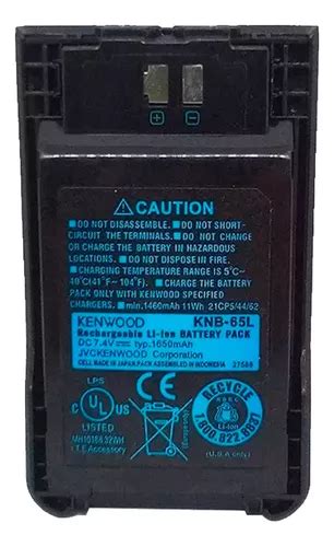 Batería Knb-65l Knb-63l Kenwood Tk2000 Tk3000 / Tasa Bcv | MercadoLibre