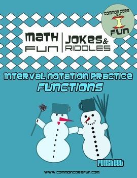 Interval Notation Practice Functions By Common Core Fun TpT