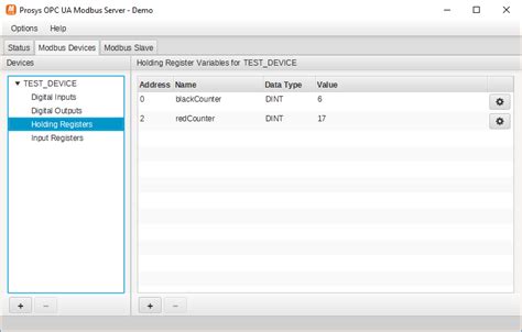 Prosys OPC UA Modbus Server Prosys OPC