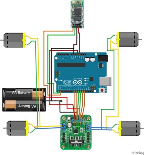 Arduino Andelektrik Elektronik And Drone Quadcopter Arduİno Projelerİ 4 Bluetooth Kontrollü Araç