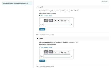 Solved Calculate The Wavelength λ1 For Gamma Rays Of