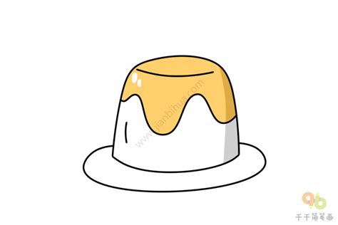 布丁简笔画饮料 饮料简笔画简单 大山谷图库