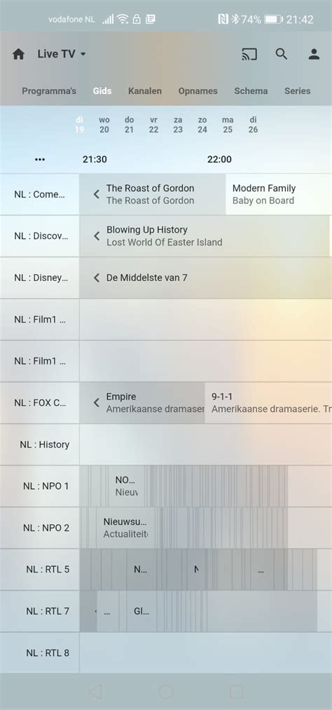 Guide Data Not Displayed Corectly In Chrome And Android However Looks