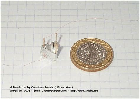 The Pico Lifter Towards A High Density Cellular Structure By Jean