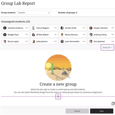 Create Group Assignments