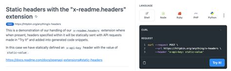 OpenAPI Extensions