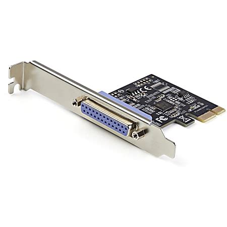 Line StarTech Com Port Parallel PCIe Card PCI Express To Parallel DB LPT Adapter Card
