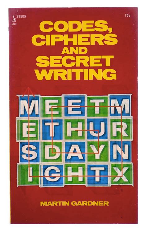 Codes Ciphers And Secret Writing By Gardner Martin Very Good Mass Market Paperback 1974