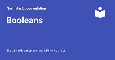 Booleans Northstar Documentation