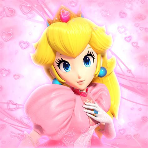 Princess Peach Render Deviantart
