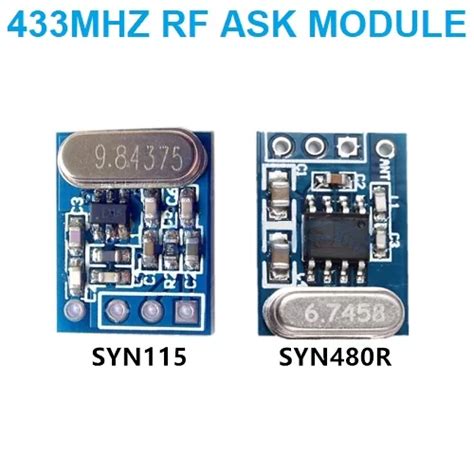 Buy 433mhz Wireless Transmitter Receiver Module Syn115 Syn480r Online