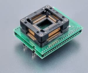 DIL48 QFP100 ZIF MB96 3 Programming Programmer Adapter Socket Converter Package QFP100 Elnec