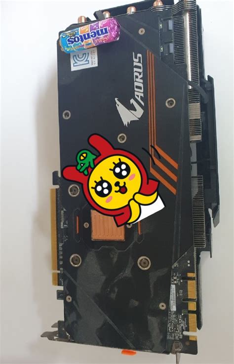 그래픽카드 중고사려는데 먼지 지식in