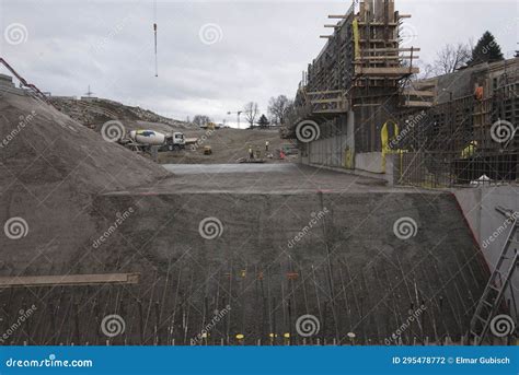 Doka Formwork On The Construction Side Editorial Photography Image Of Site Industry 295478772