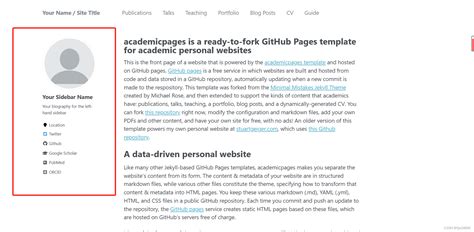 保姆级教程手把手教你用github制作学术个人主页学者必备 慈云数据