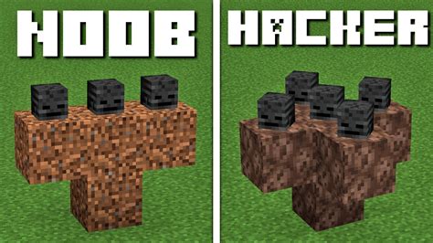 Spawn Wither Noob Vs Hacker YouTube