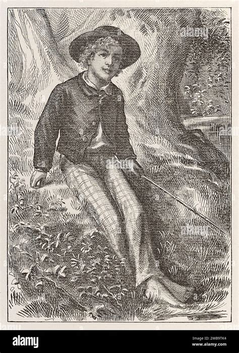 Tom Sawyer Frontispiece Illustration From The Adventures Of Tom Sawyer By Mark Twain