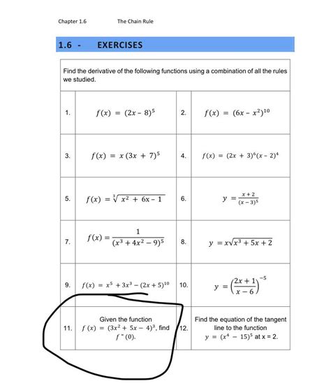 I Found The First Deriv But Am Struggling To Find The Second Raskmath