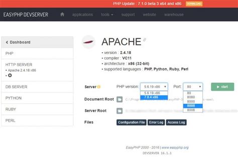 Tuto Installer EasyPHP Devserver 16 X Sur Windows 10