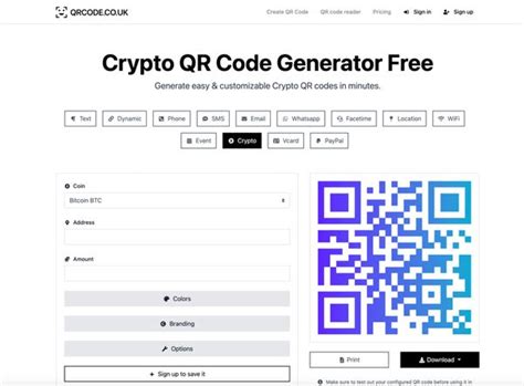 Ethereum QR Code Generator How To Create A QR Code To Send Ethereum