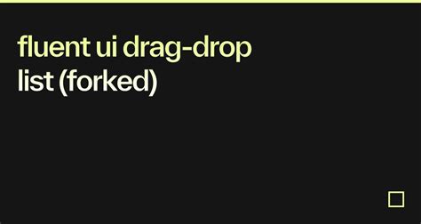 Fluent Ui Drag Drop List Forked Codesandbox