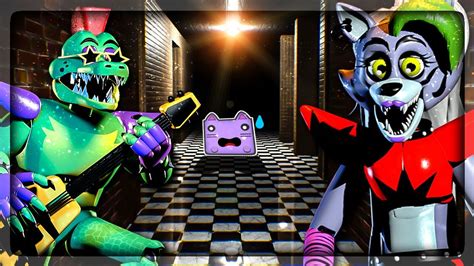 Fnaf 9 пришёл РАНЬШЕ УБЕГАЮ от ГЛЭМРОК МОНТИ и РОКСИ ФНАФ САЛКИ в ТЕМНОТЕ Youtube