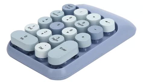 Notebook Com Teclado Numérico Mecânico Sem Fio De 18 Teclas Parcelamento sem juros