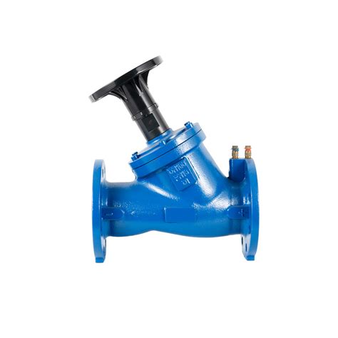 Flanged Ends Variable Orifice Double Regulating Valve China Double Regulating Balancing Valve